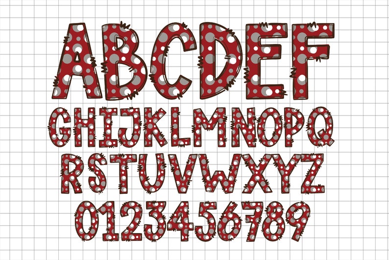 Maroon Grey Sublimation Alphabet Maroon Grey Alphabet PNG - Etsy