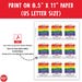 Printable Pride Month Gift Tag: Rainbow Paint Stroke (PDF) - Etsy