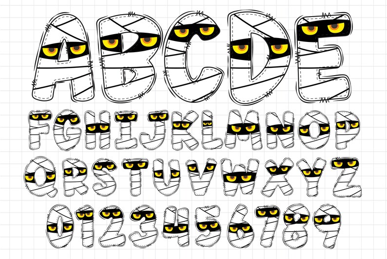 Halloween Doodle Alphabet Bundle Halloween Alphabet PNG - Etsy Halloween Doodle Alphabet Bundle Halloween Alphabet PNG - Etsy