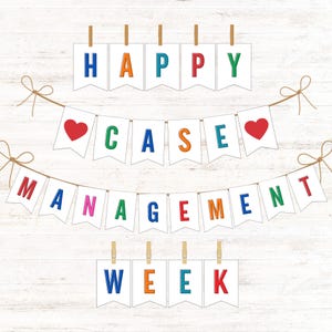 Case Management Week Printable Banner Case Manager Appreciation Week ...