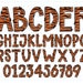 Animal Tiger Alphabet PNG, Tiger Alphabet Sublimation, Animal Print ...
