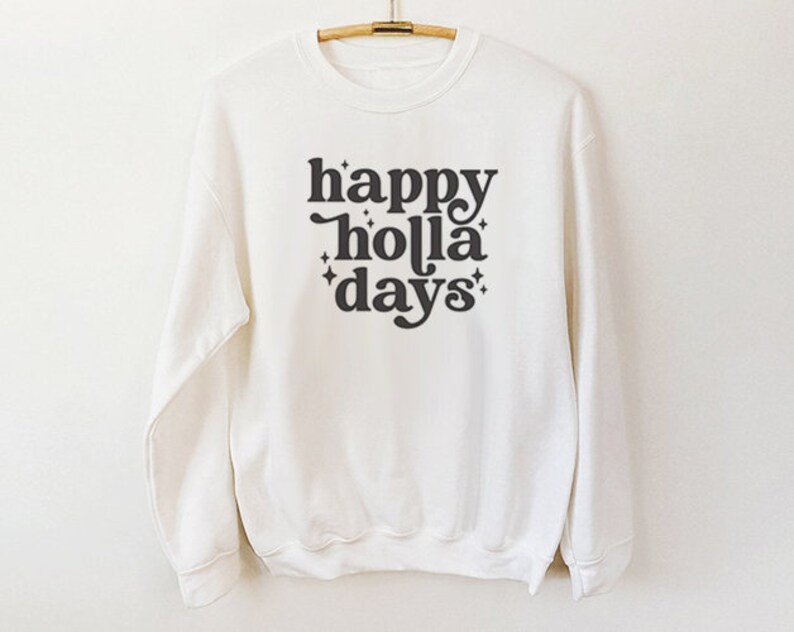 Christmas SVG PNG, Happy Holla Days SVG, Christmas Shirt Svg, Christmas ...