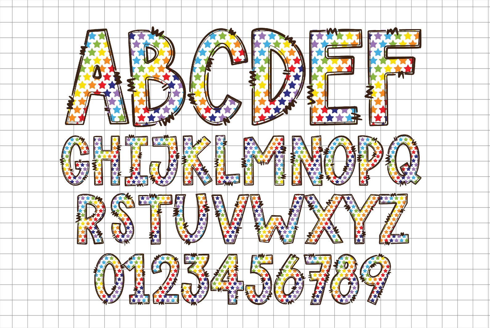 School Alphabet PNG School Alphabet Sublimation Teacher Hand - Etsy