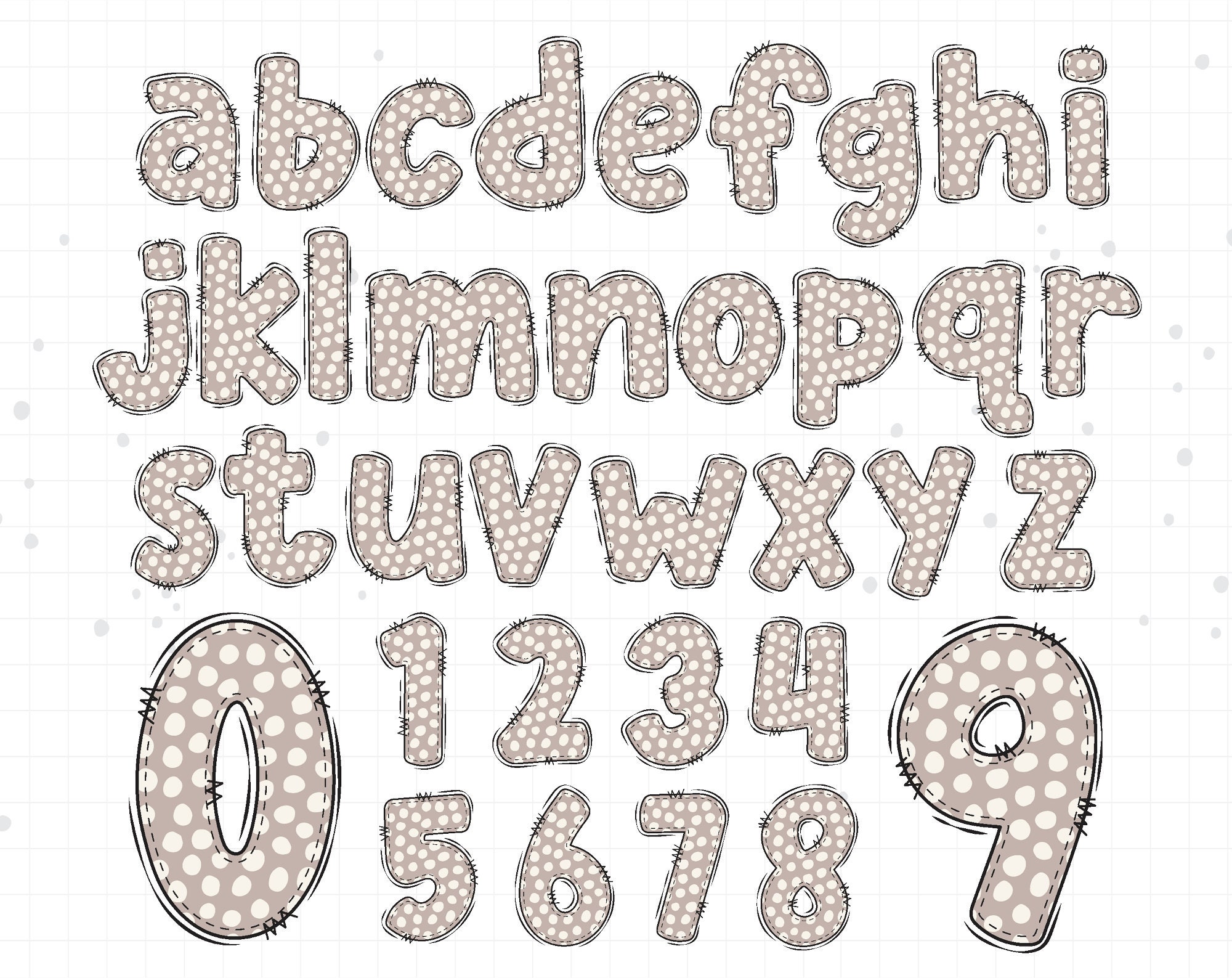 Bright Boho Alphabet PNG Alphabet Sublimation Alphabet - Etsy