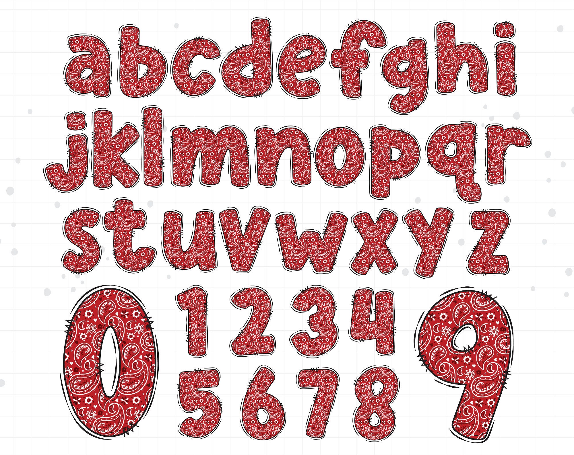 Western Cowboy Alphabet PNG Cowboy Alphabet Letters PNG - Etsy