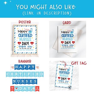 Printable Sign Certified Nurses Day, Happy Certified Nurses Day ...