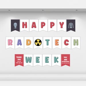 Rad Tech Week Banner Printable Radiologic Technology Week Banners and ...