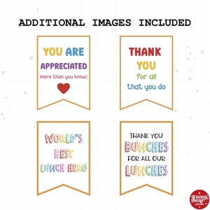 School Lunch Hero Day Banner Printable, School Lunch Hero Appreciation ...