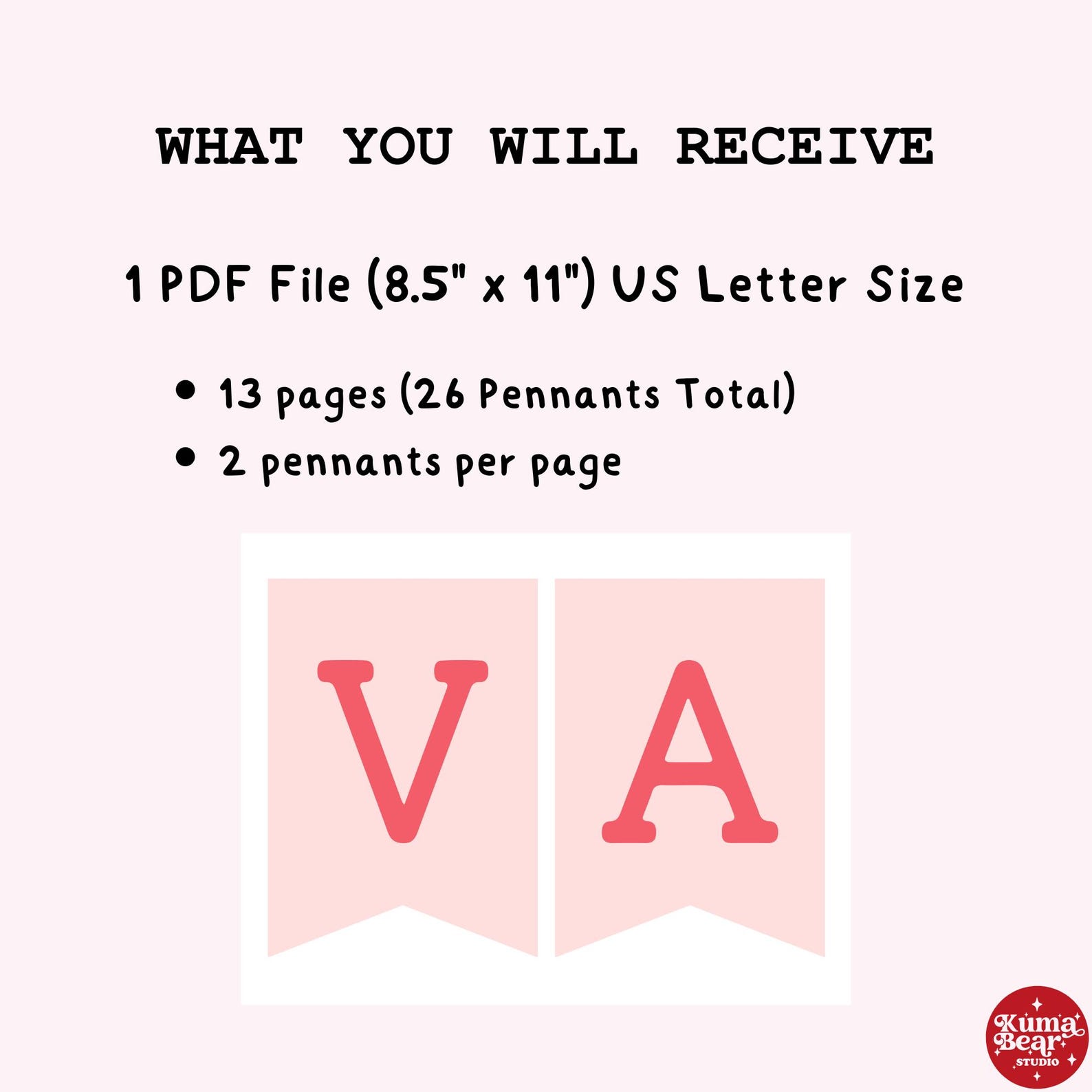 Printable Banner Valentine's Day Decor, Valentine Banner Printable ...