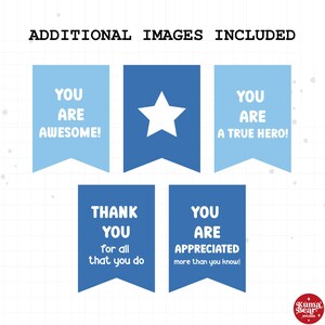 Thank You Police Officer Banner Printable, Police Appreciation Decor ...