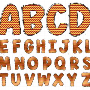 Superhero Doodle Alphabet, Superhero PNG Letters, Superhero Font PNG ...