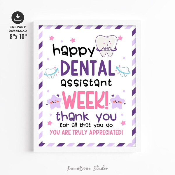 Dental Assistant Printable - Etsy