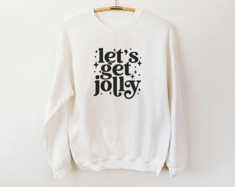 Let's Get Jolly SVG Christmas Svg Winter Svg Holiday - Etsy