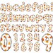 Fall Alphabet Letters Bundle PNG Files, Fall Sublimation Clipart ...