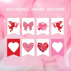 Valentines Day Printable Banner, Valentine Party Decor, Be Mine ...