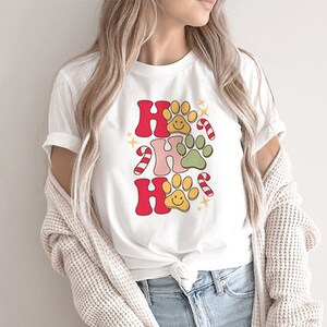 Ho Ho Ho Dog Paws Png, Christmas Dog Png, Merry Christmas Paws, Paw ...