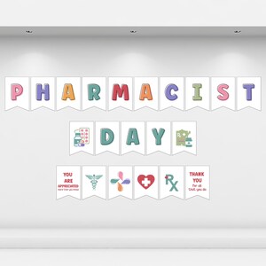 Pharmacist Day Printable Pharmacist Day Banner Pharmacist Appreciation ...