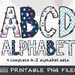 Mouse Alphabet, Mickey Doodle Letters, Alphabet PNG Letters, Cute ...