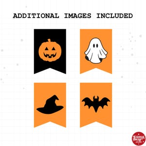 Halloween Banner Printable, Halloween Garlands, Flags and Bunting ...
