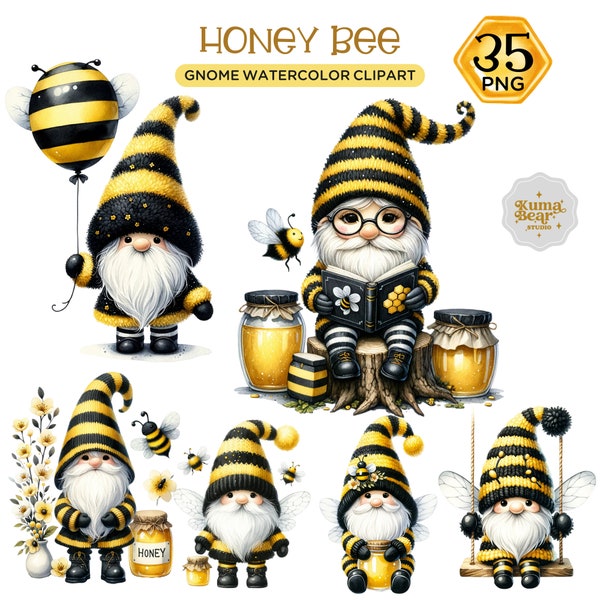 Bee Gnome - Etsy