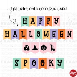 Halloween Banner, Trick or Treat Banner, Black & White Halloween ...