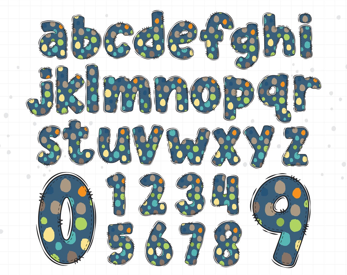 Dinosaur Alphabet Letters Bundle Dinosaur Alphabet PNG Files - Etsy