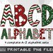 Fall Alphabet Letters Bundle PNG Files, Fall Sublimation Clipart ...