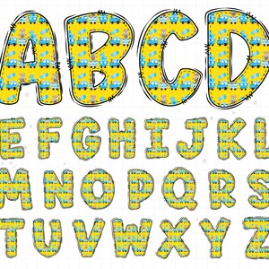 Baby Boy PNG, Kids Doodle Letters PNG, Baby Boy Alphabet & Number Png ...