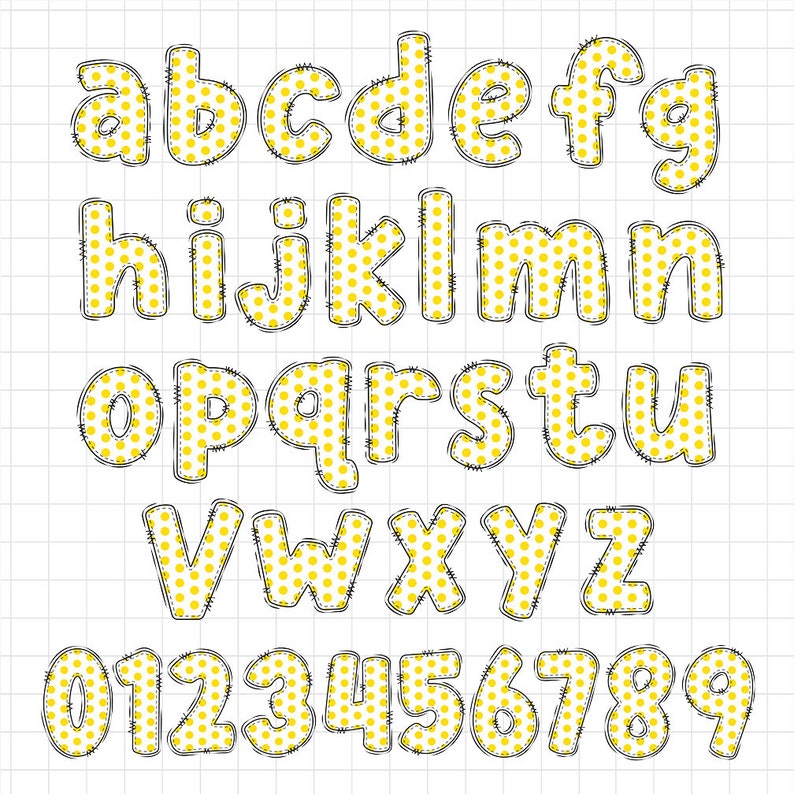 Summer Alphabet PNG, Summer Doodle Alphabet Bundle, Summer PNG Letters ...
