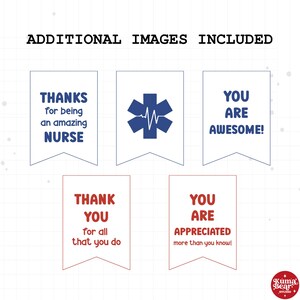 Emergency Nurses Week Printable Banner ER Nurse Week Decorations, ER ...