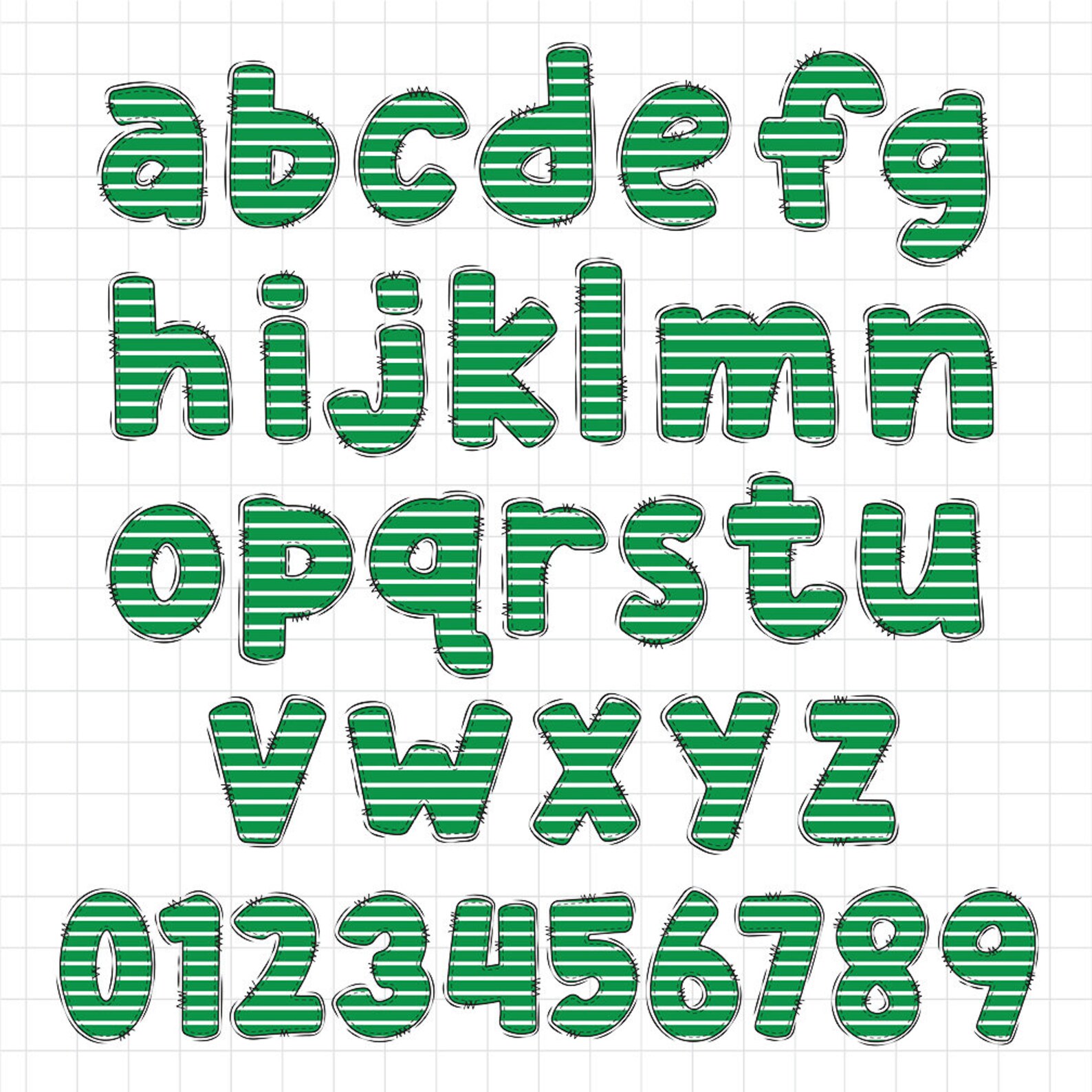 Summer Alphabet PNG Summer Doodle Alphabet Bundle Summer PNG - Etsy