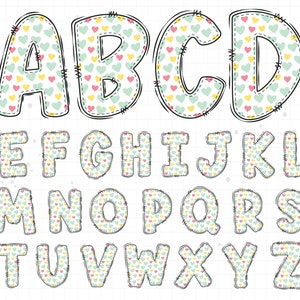 Ice Cream Candy Alphabet PNG, Alphabet Sublimation, Summer Alphabet ...