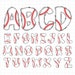 Baseball Clipart, Baseball PNG Sublimation, Baseball Doodle Alphabet ...