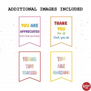 Printable Banner World Teachers Day, Teacher Appreciation Day, Thank ...
