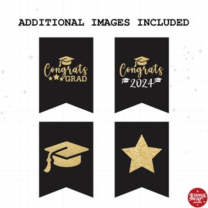 Graduation Banner, Congratulations Printable Banner, Congrats Grad Sign ...