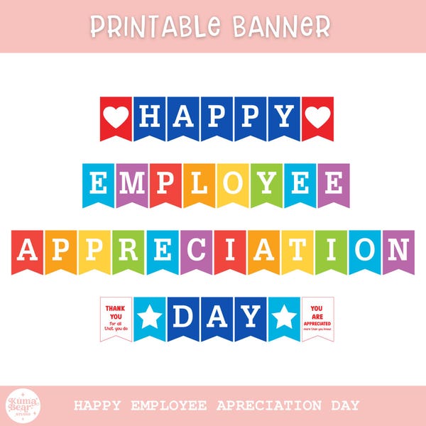 Employee Appreciation Banner - Etsy