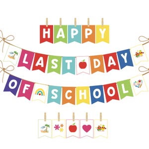 Printable Banner School's Out for Summer, Last Day of School Banner ...