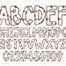 Watermelon Doodle Alphabet PNG Bundle Summer PNG Letters - Etsy