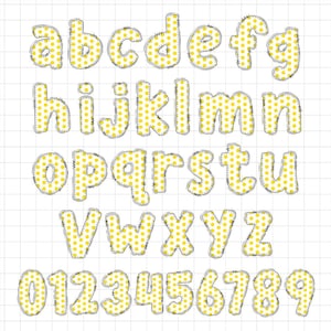 Summer Doodle Alphabet Letters PNG Sublimation, Summer Doodle Letters ...