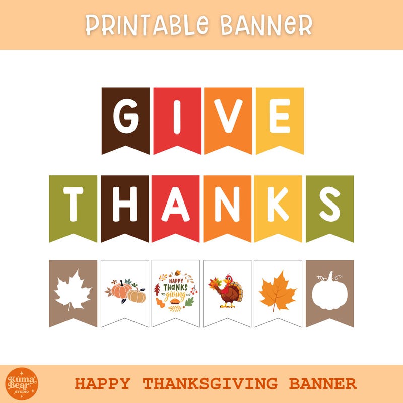 Thanks Banner - Etsy