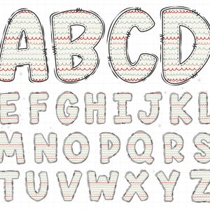 Bright Boho Alphabet PNG, Alphabet Sublimation, Alphabet Letters Bundle ...