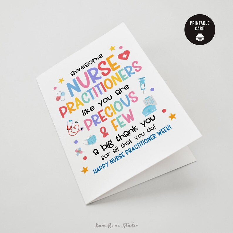 NP Week Thank You Card, Nurse Practitioner Appreciation Greeting Cards ...