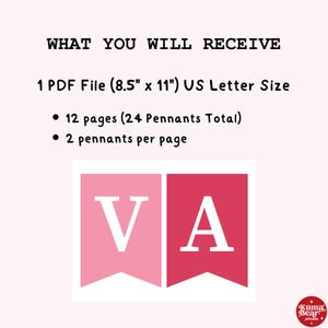 Printable Valentine's Day Decor, Valentines Day Banner Printable ...