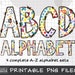 School Alphabet PNG, School Alphabet Sublimation, Teacher Hand Drawn ...