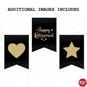 Retirement Banner Printable, Retirement Party Decor, Farewell Banner ...