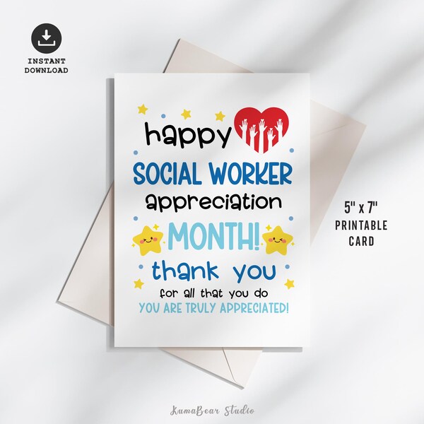 Social Worker Cards - Etsy