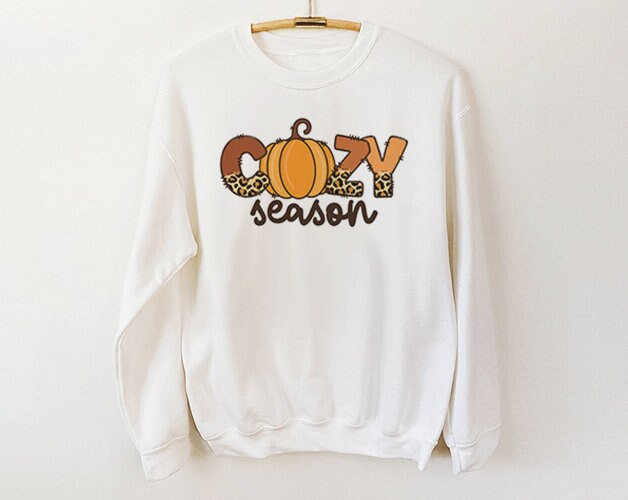 Cozy Season PNG Leopard Fall Design Cozy Vibes PNG Cozy - Etsy