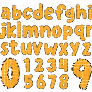 Fall Alphabet Letters Bundle PNG Files, Fall Sublimation Clipart ...