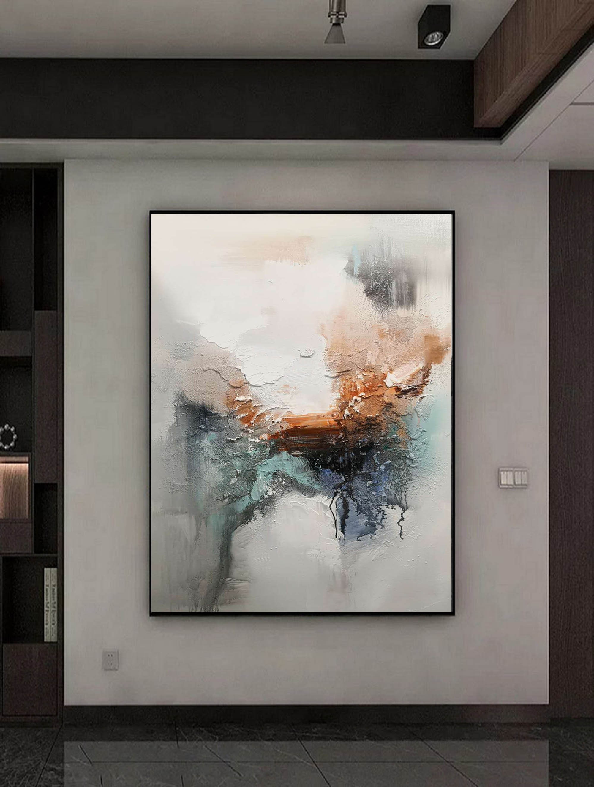 Modern Abstract Painting Original Large Abstract Wall Art - Etsy