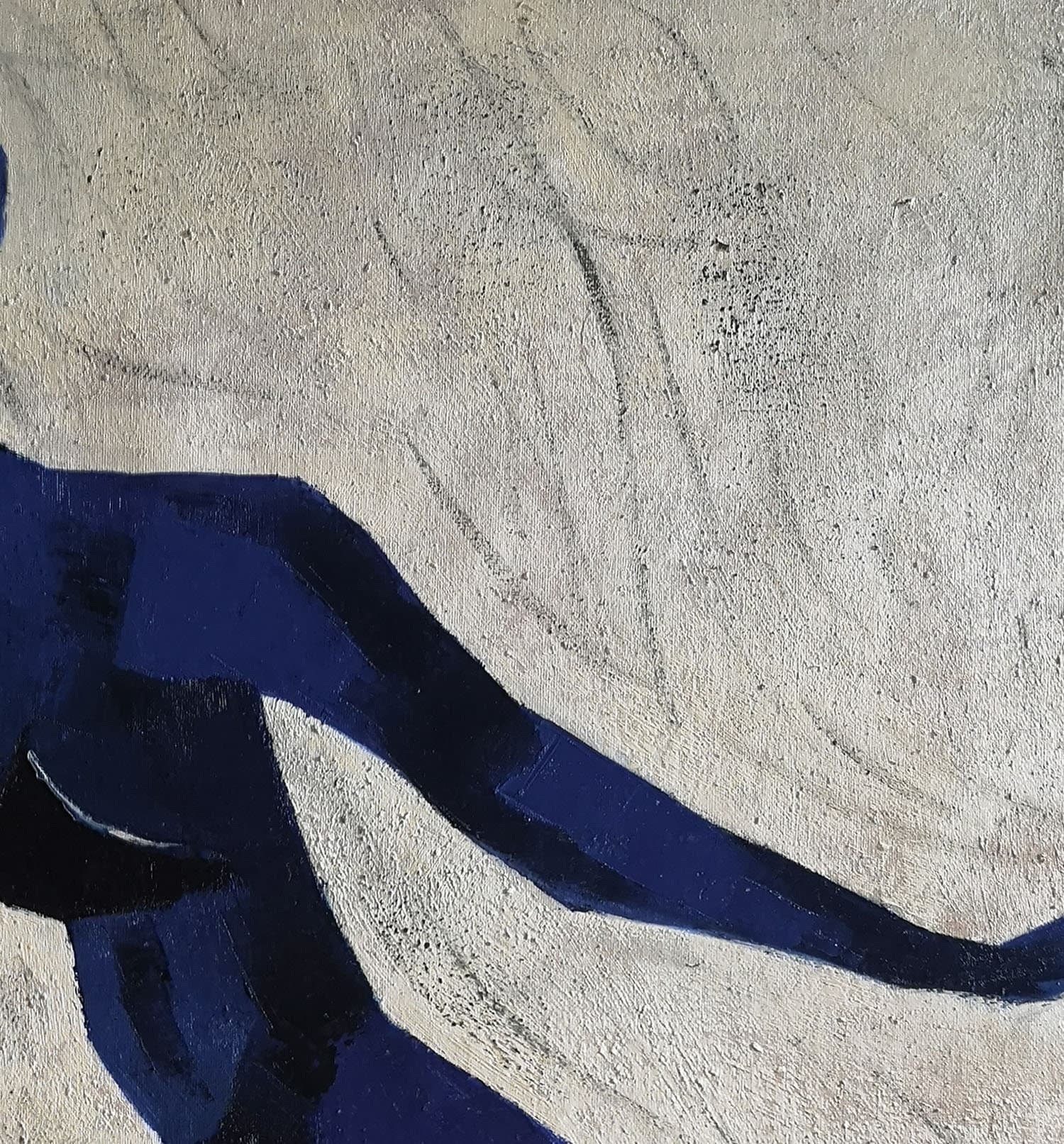 Modern Abstract Painting Matisse Inspired Painting Blue - Etsy